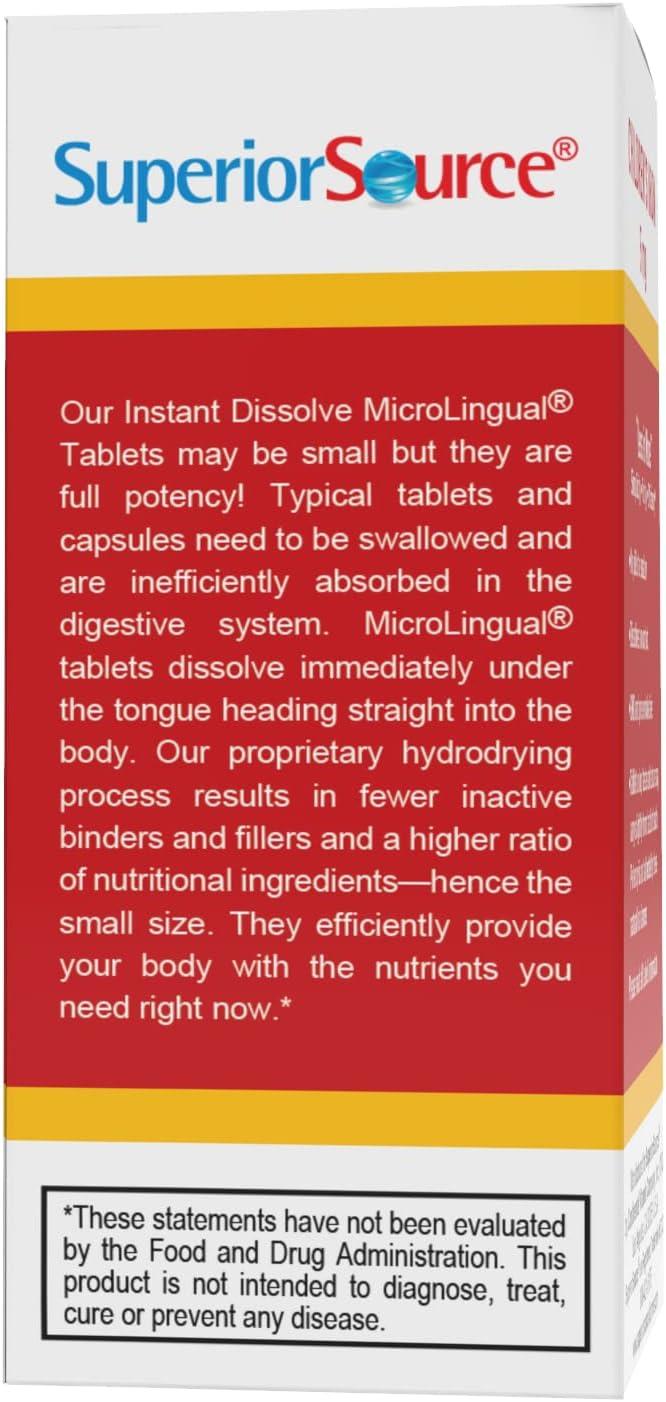Superior Source Children's Iron 5mg Sublingual Tablets 100 Count ...