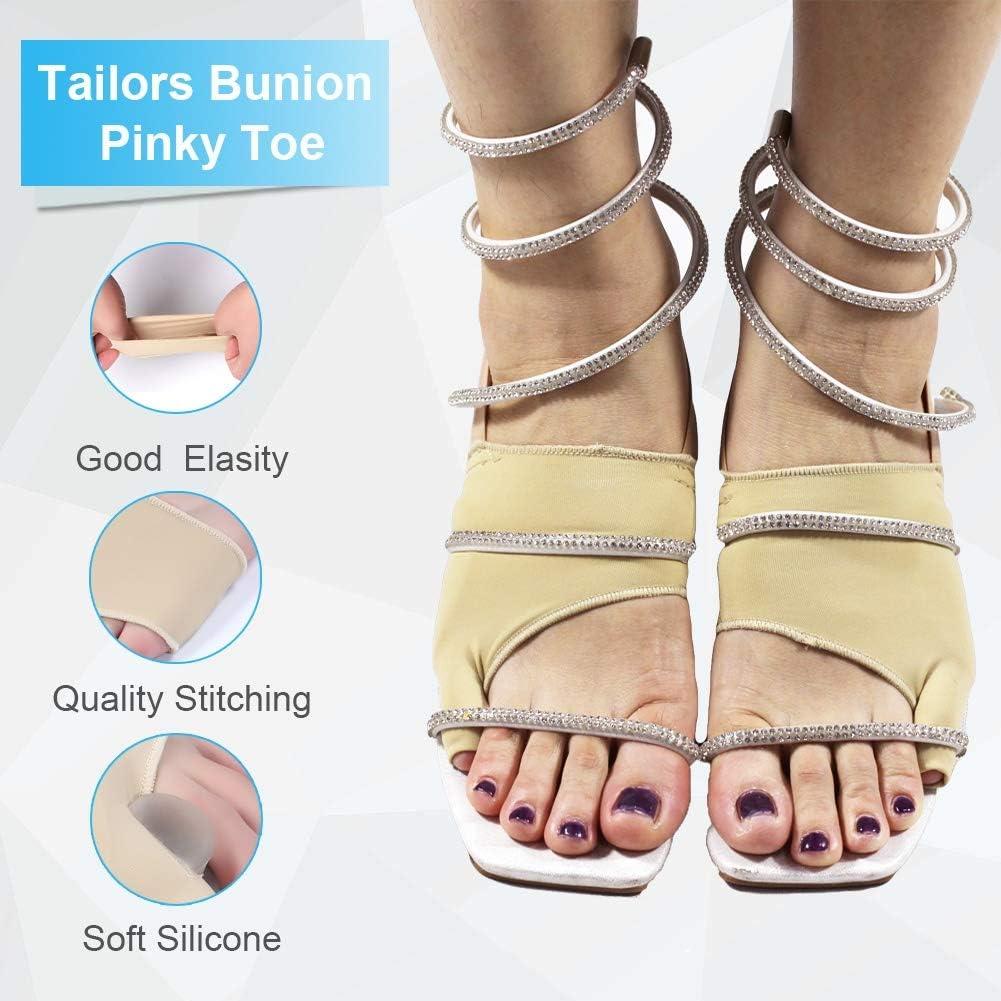 Bunion Corrector & Toe Straightener Pad - Soft Silicone Gel for Pinky ...