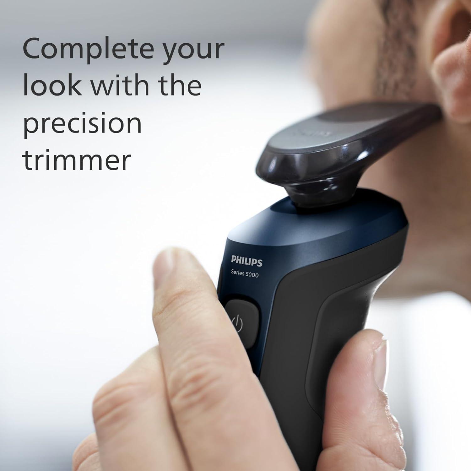 Philips Shaver Series 5000 - Wet & Dry Electric Men's Shaver in ...