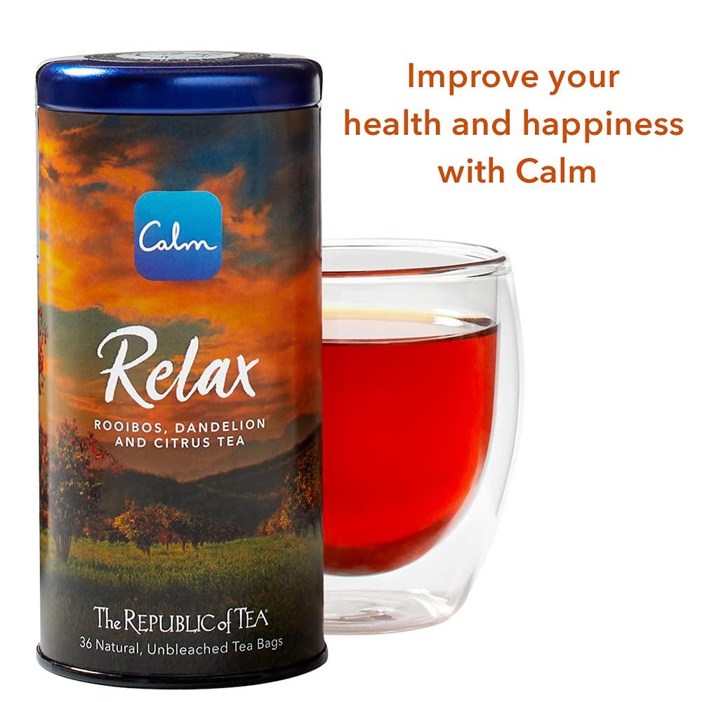 The Republic of Tea Calm Relax Caffeine Free Tea Bags - 36 Count | Buy ...