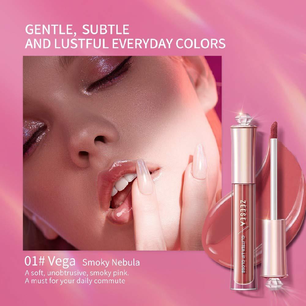 Zeesea Lip Gloss - Seductive Nebula Lips. Anti-Gravity Lip Glaze | Buy ...