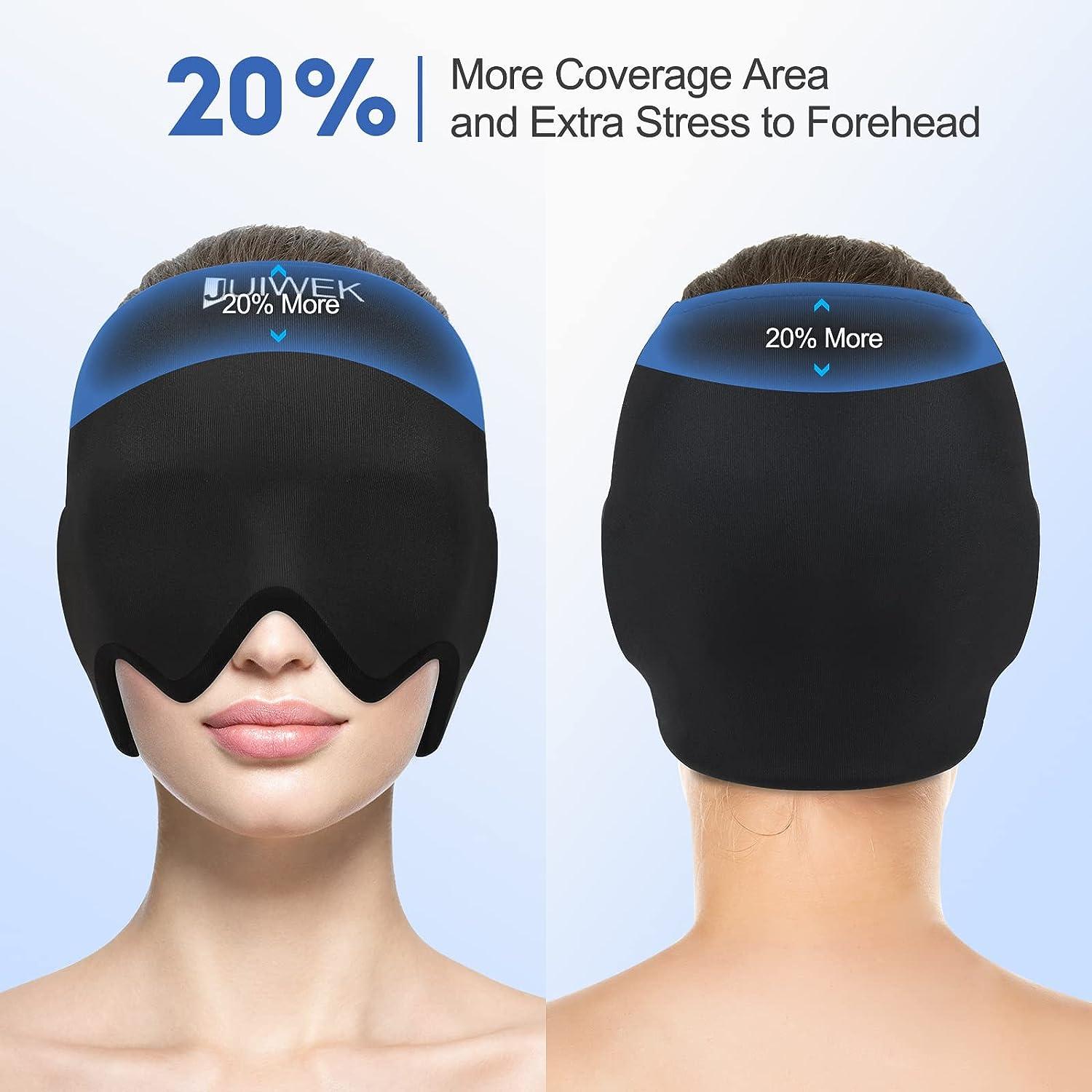 Migraine Ice Head Wrap - Hot & Cold Therapy for Headache Relief ...