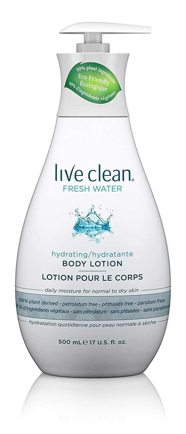 Live Clean Fresh Water Hydrating Body Lotion 17 oz - 2-Pack | Buy Now ...