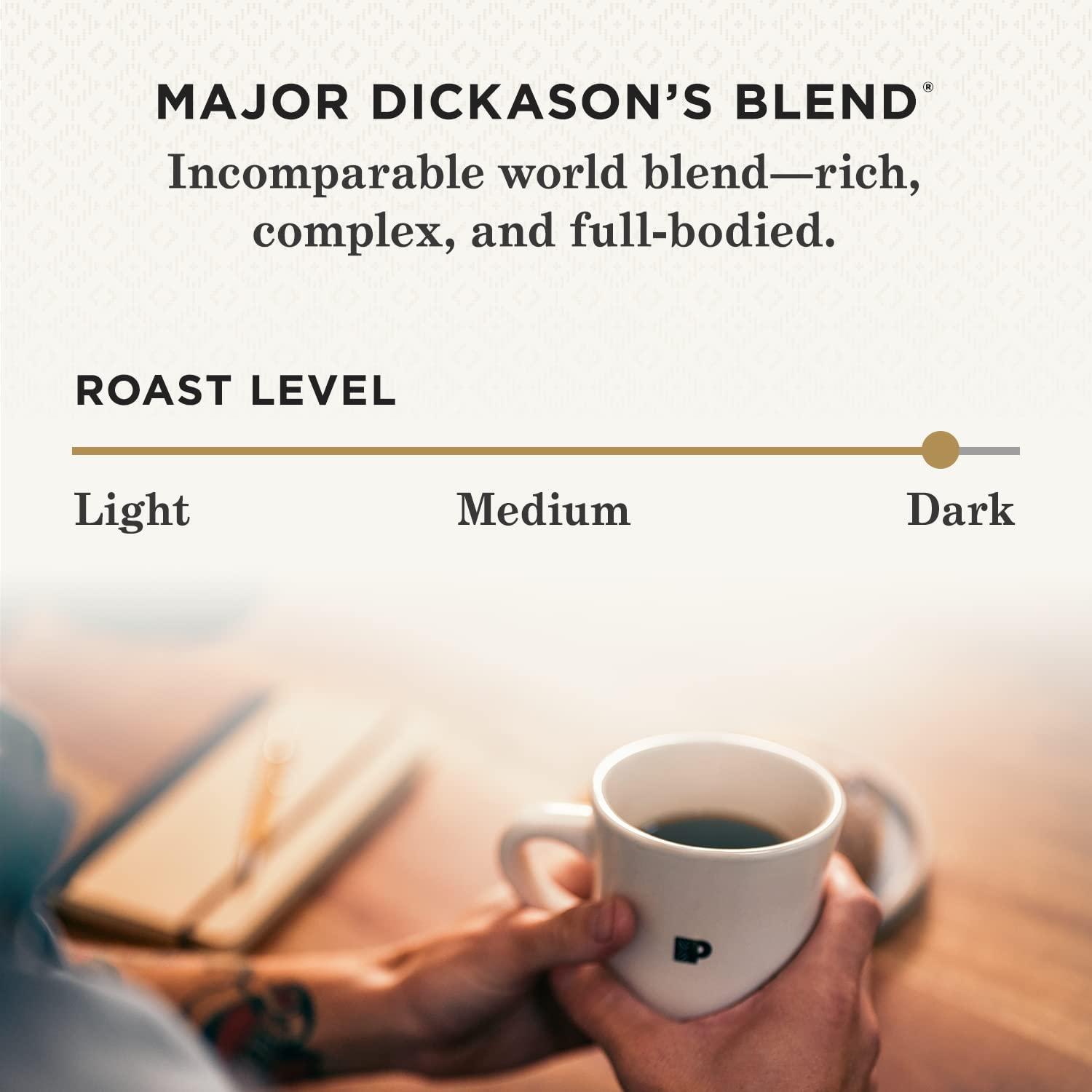 Peet's Coffee Major Dickason's Blend Dark Roast Ground Coffee 18oz ...