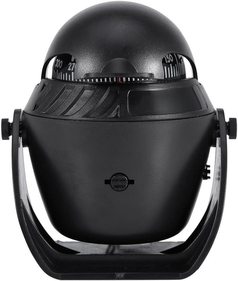 Illuminated Marine Dashboard Compass with LED Light - Ideal for Boat ...