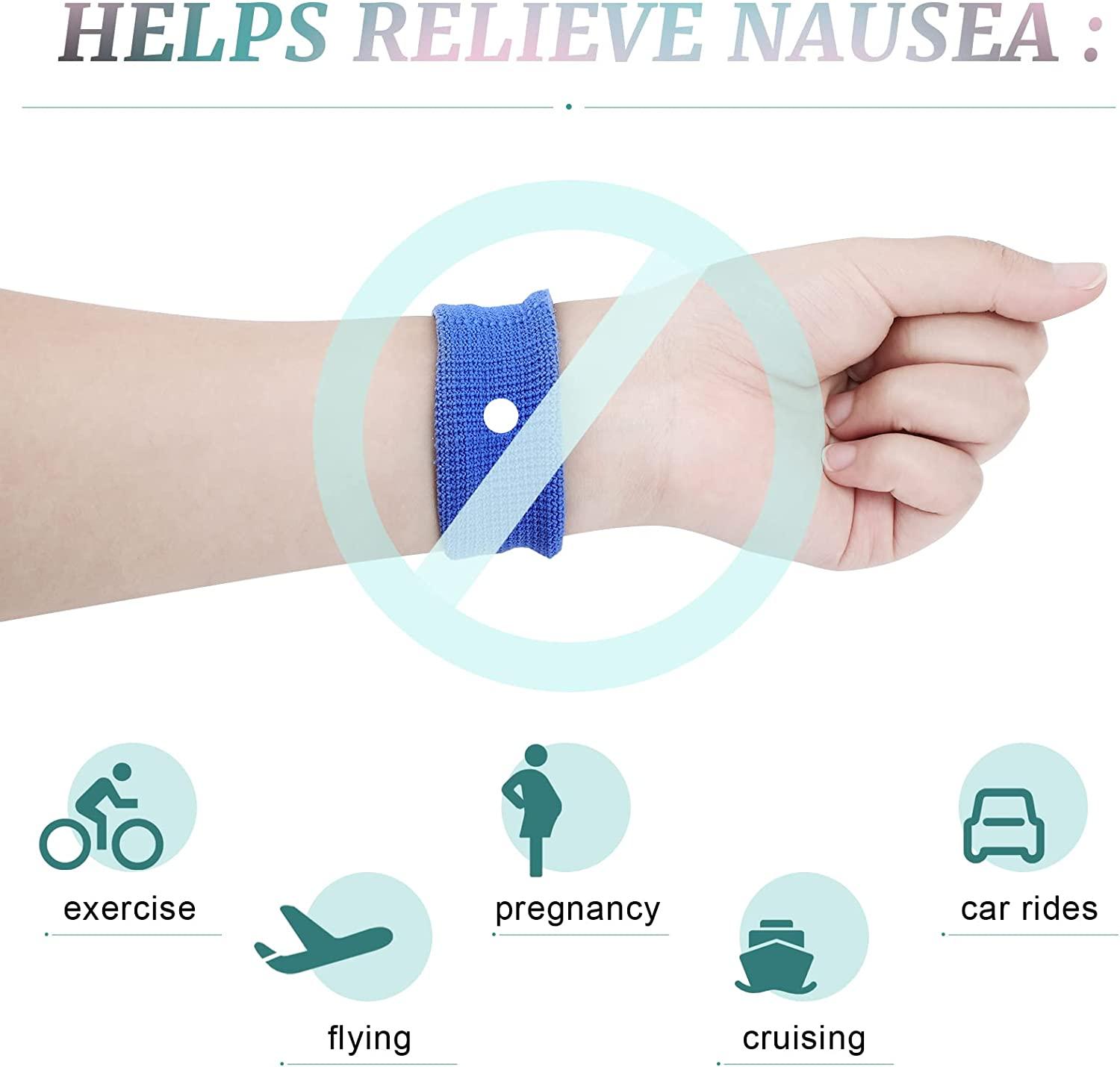 6 Pieces Motion Sickness Bracelets Anti Nausea Wristband Sea Sickness ... 6 Pieces Motion Sickness Bracelets Anti Nausea Wristband Sea Sickness ...