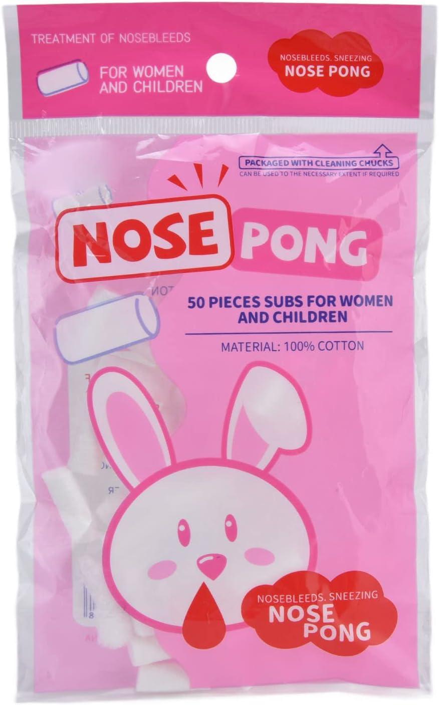 Nose Cotton Rolls - 3 Sizes Nosebleed Plugs for Quick Relief | Easy Use ...