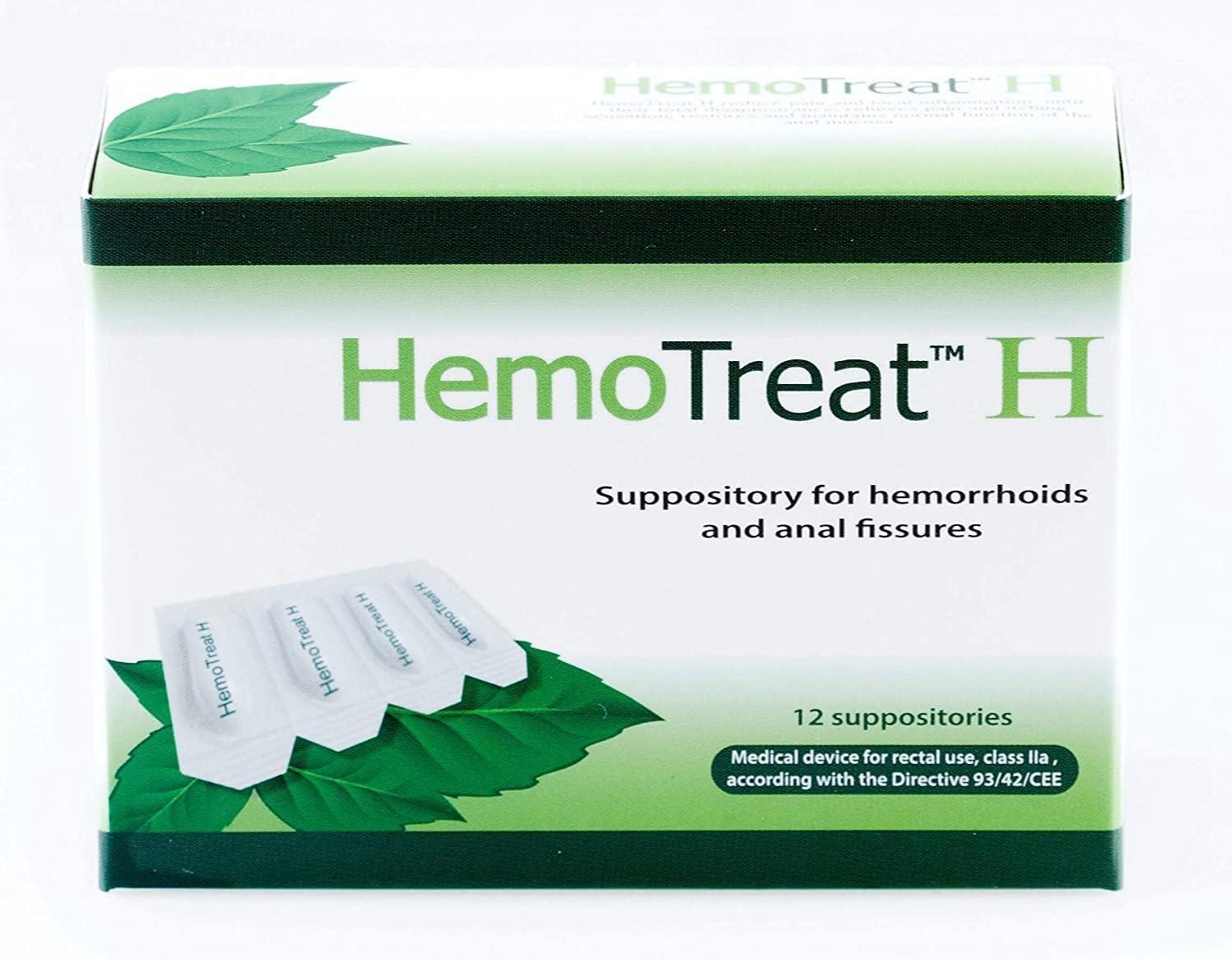 HemoTreat H Haemorrhoid Suppositories to Quickly Improve The Discomfort ...