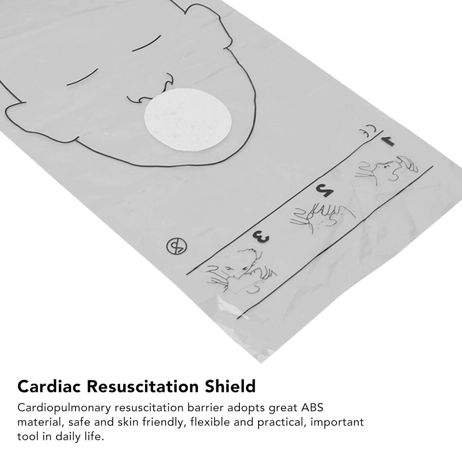 CPR Face Shield | Disposable Cardiopulmonary Resuscitation Barrier ...