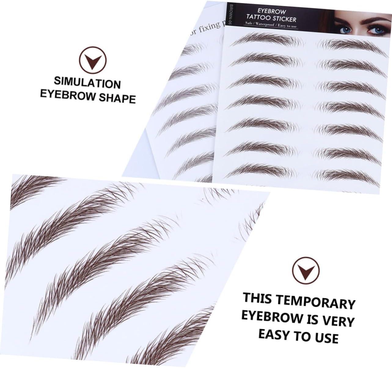 Outanaya Authentic Eyebrows 5pcs Eyebrow Stickers Shaping Brow Shaper ...