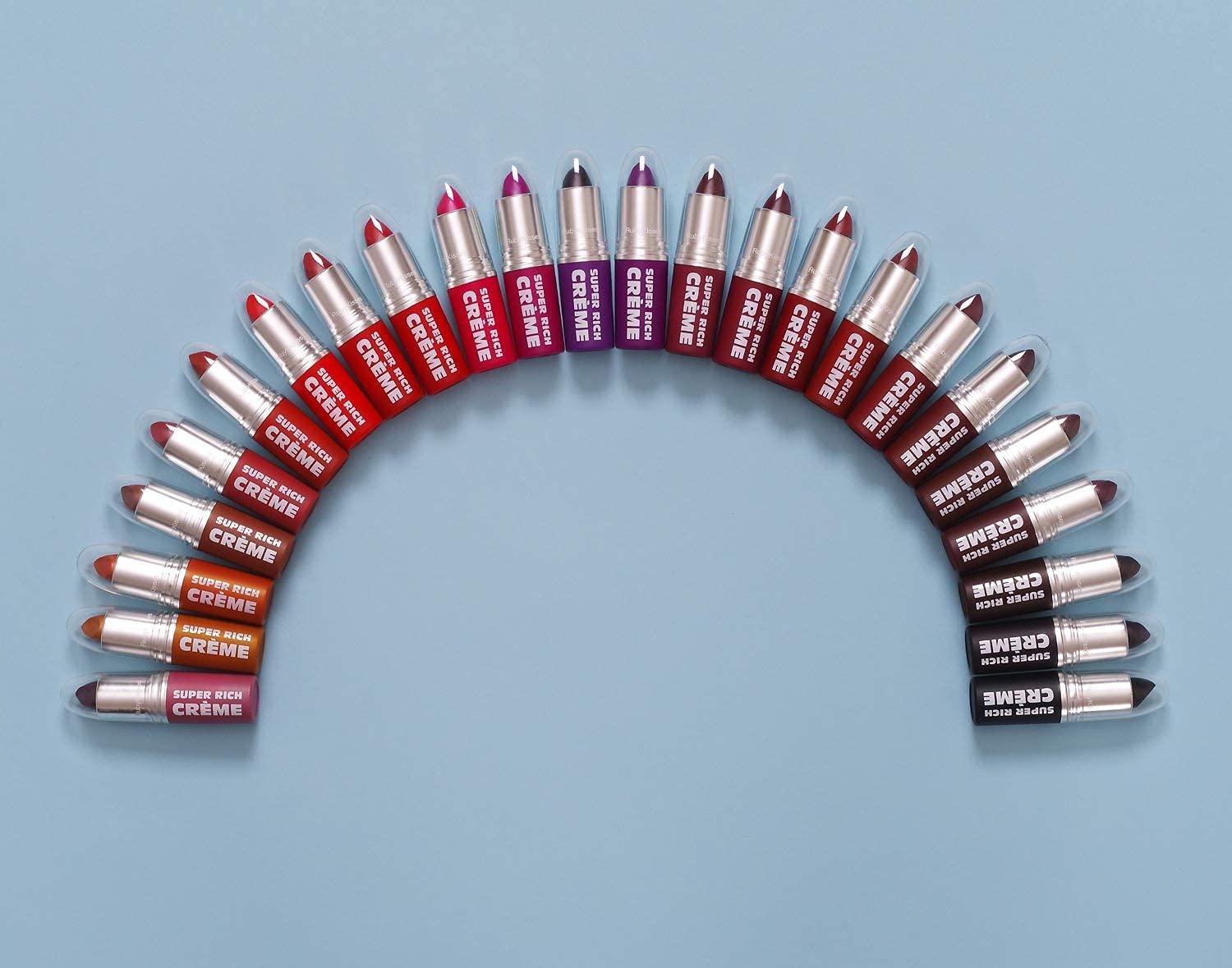 Ruby Kisses Super Rich Creme Lipstick- RCLS07 (Wine) - Moisturizing ...