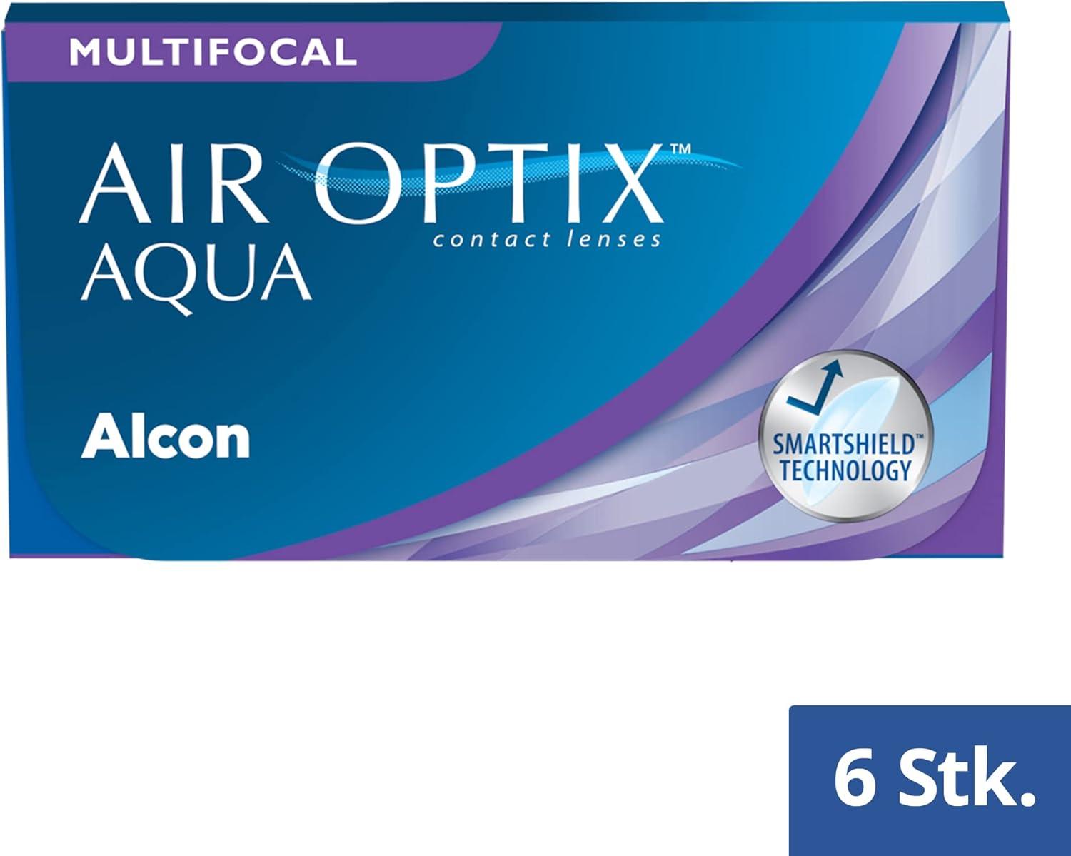 Buy Air Optix Aqua Multifocal Monthly Soft Lenses - 6 Pieces BC 8.6 mm ...