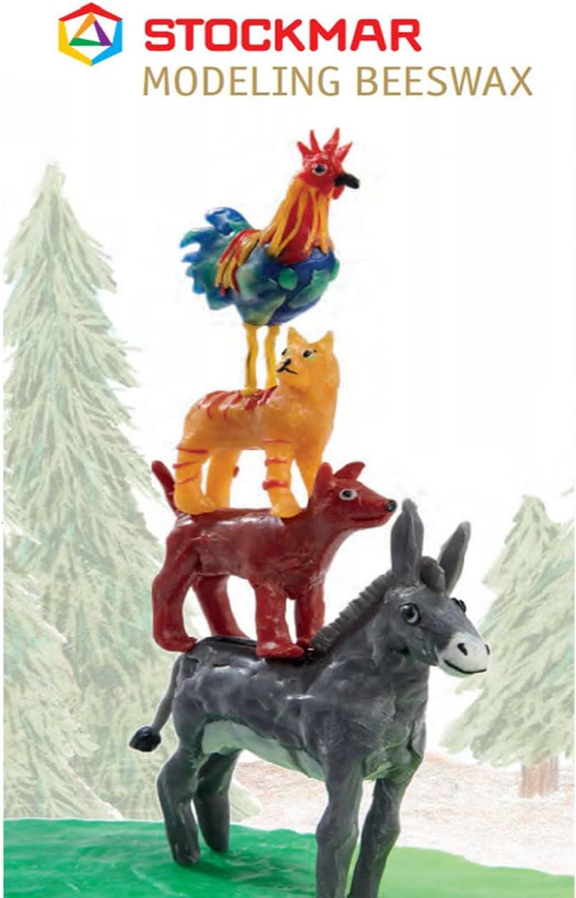 STOCKMAR Natural Modeling Beeswax - 15 Color Set | Eco-Friendly Art ...