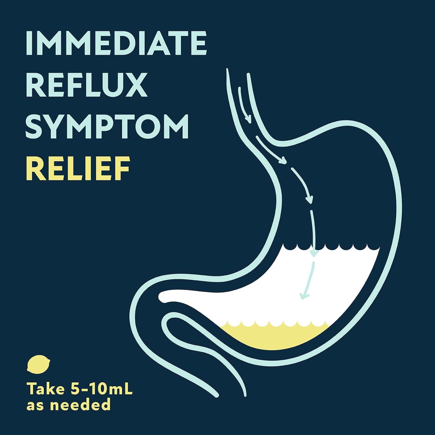 REFLUXRAFT Natural Heartburn Acid Reflux Support Supplement - 47 ...