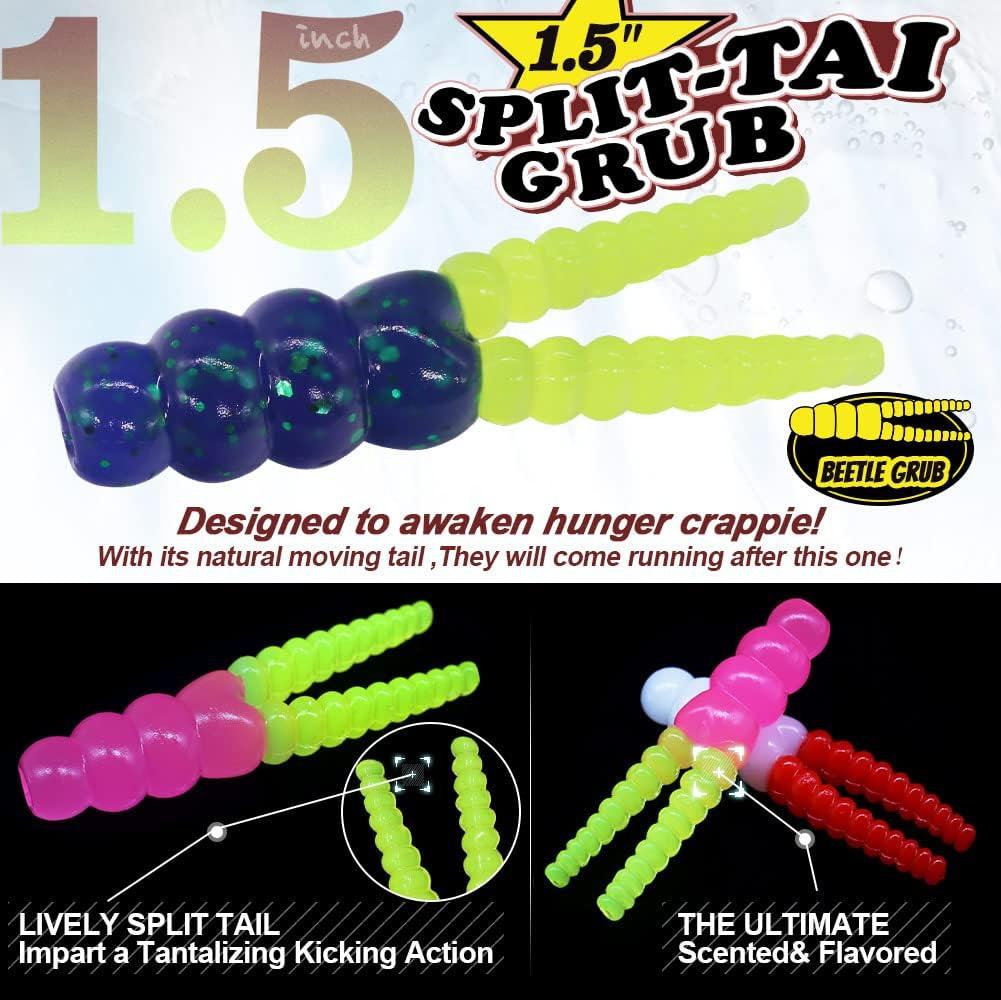 Crappie Jigs and Lures Kit - 135 & 40 Piece Set for Crappie Fishing ...