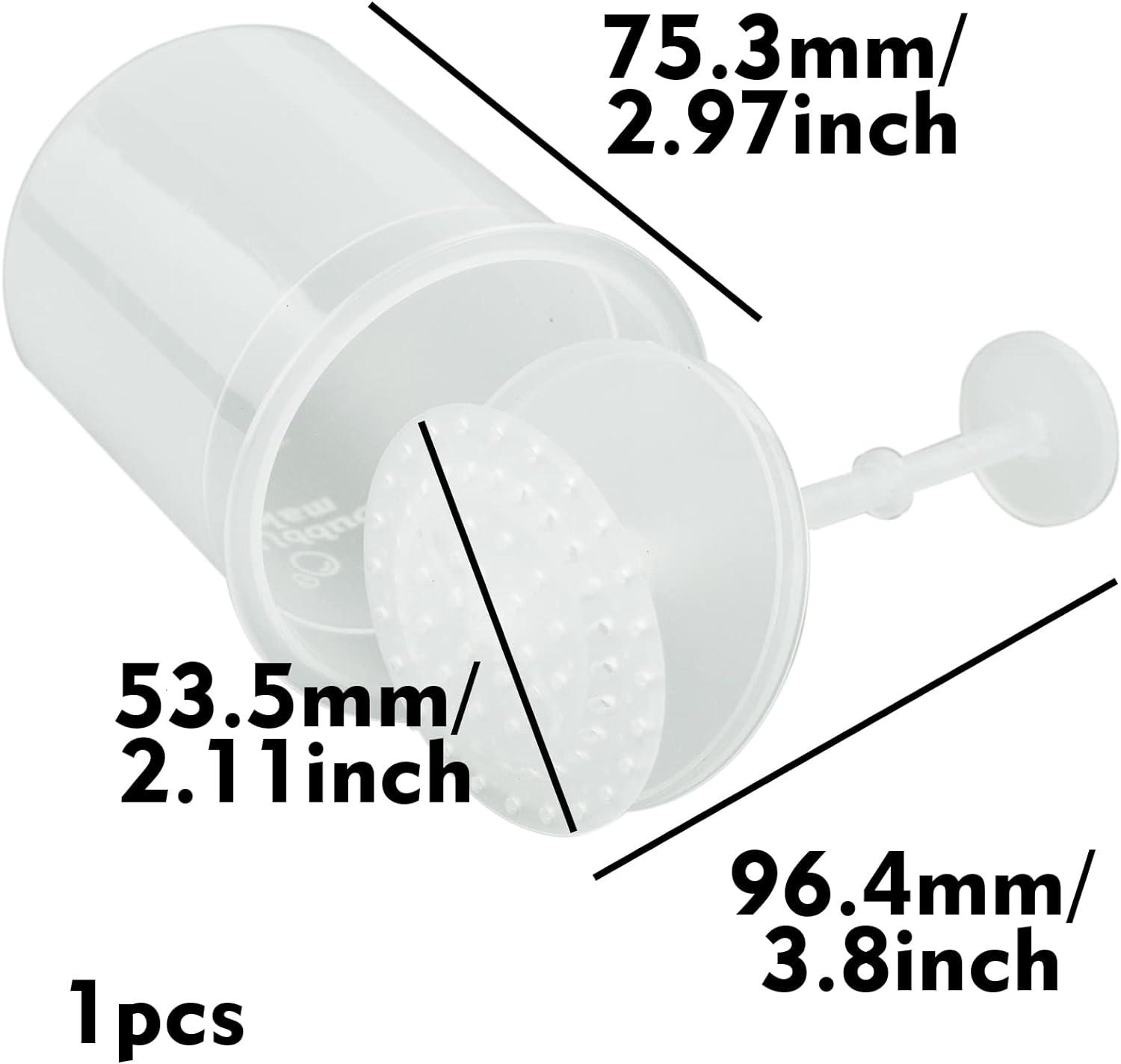 Portable Foam Maker & Bubble Foamer for Shower & Face Cleansing - White ...