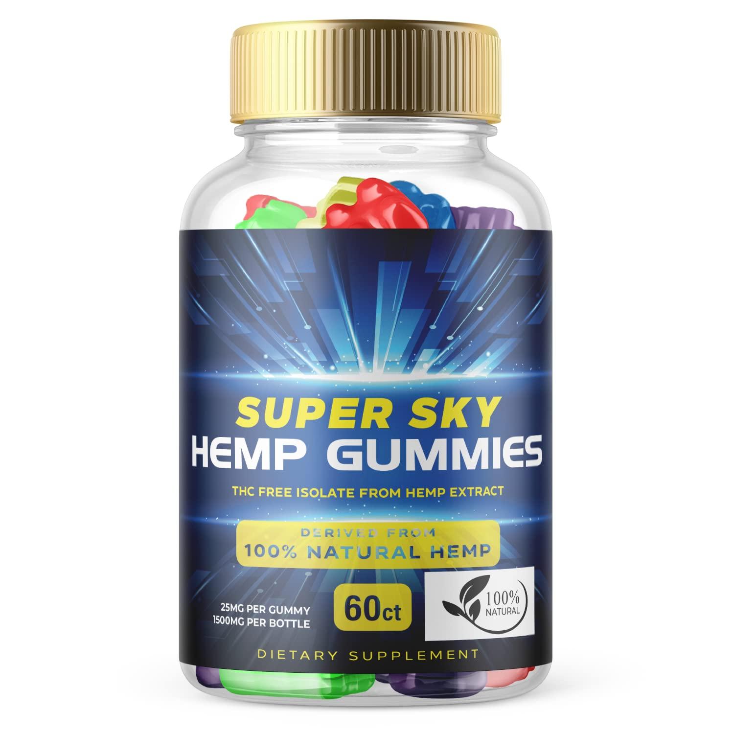 Super Sky Hemp Gummies - Super Sky Gummies with Hemp Extract - Super ...
