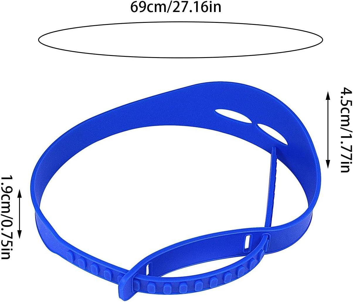 Hair Trimming Guide Neckline Adjustable Hair Trimming Guide Silicone ...