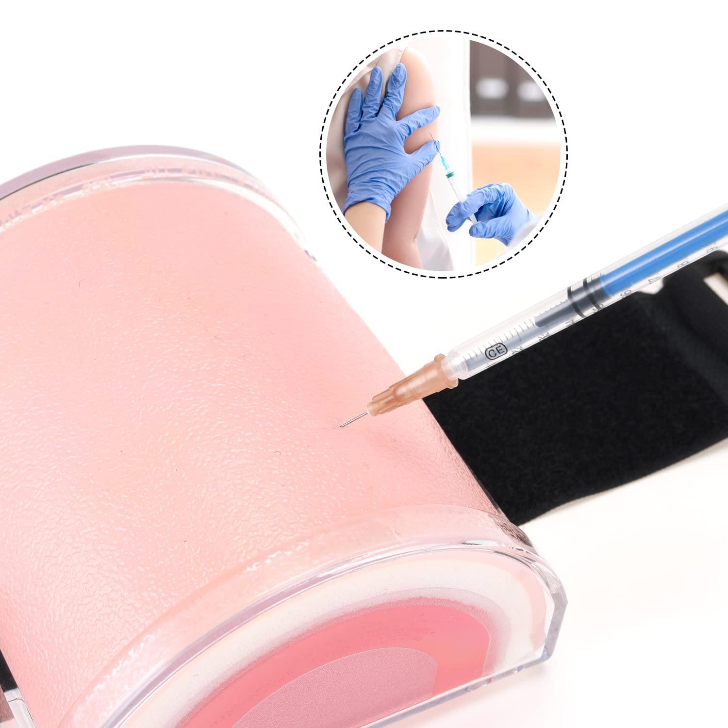 MIIRR Intramuscular Injection Training Pad - Simulated Human Skin for ...