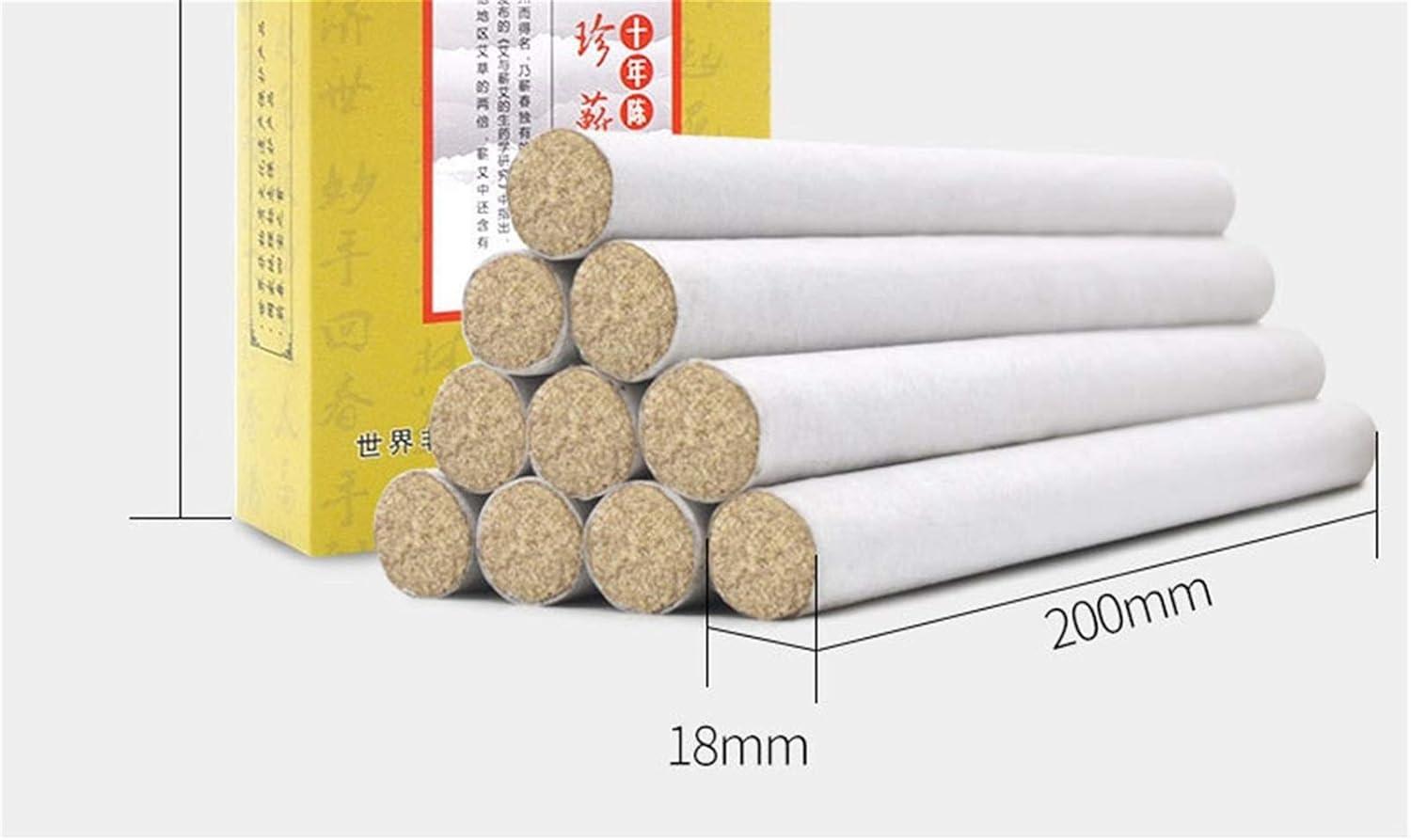 YANHAO Moxa Rolls 10 Years Premium Moxa Stick for Moxibustion Care | 10 ...