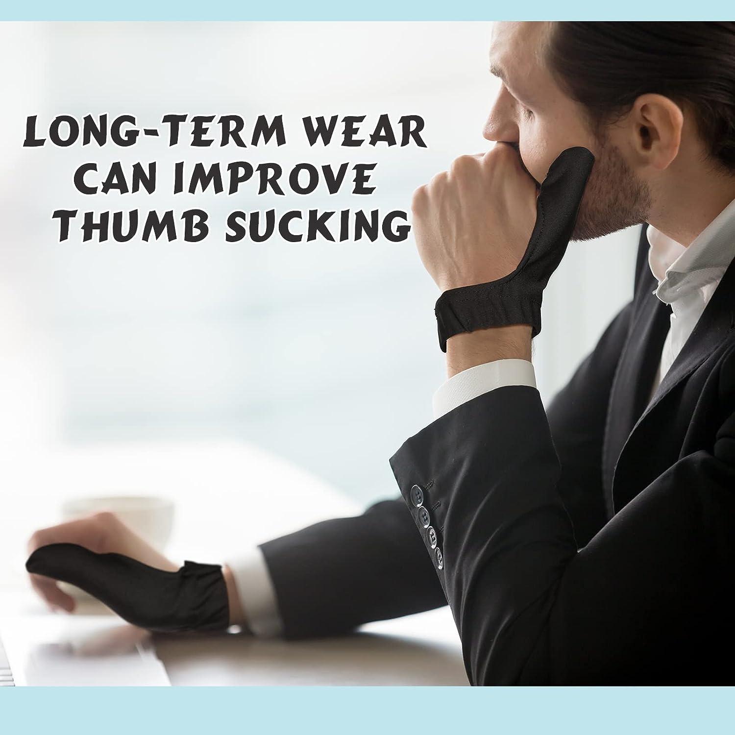 Adult Thumb Guard - Stop Skin Picking, Thumb Sucking & Hair Pulling ...