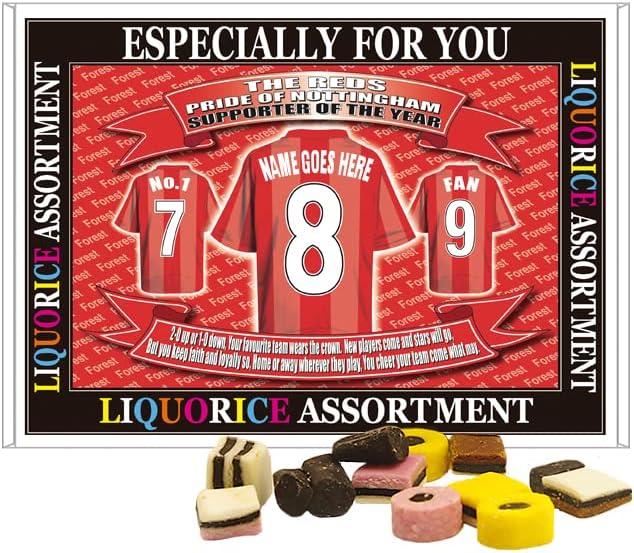 Notts Forest Personalised Football Shirt Gift Boxed Sweets | Buy Now ...