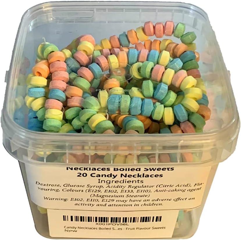 Candy Necklaces Boiled Sweets - 20 Candy Necklaces - Fruit Flavour Sweets | Buy Now with Express ...
