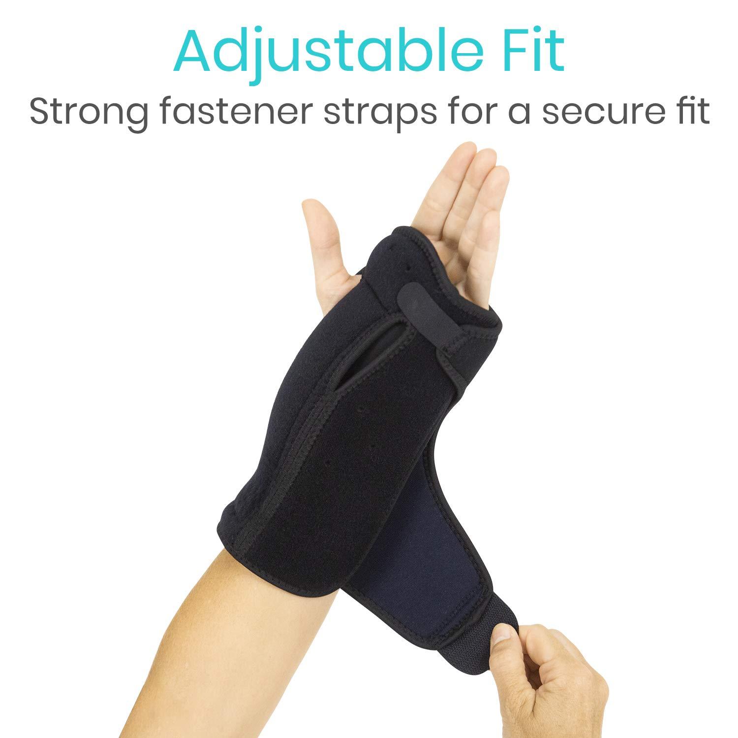 Vive Night Wrist Splint Brace - Left & Right Hand Support Wrap for ...