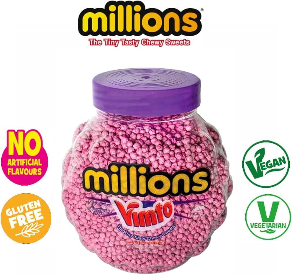 Millions Chewy Sweets Candy Jars Different Flavoured Sweets Collection ...