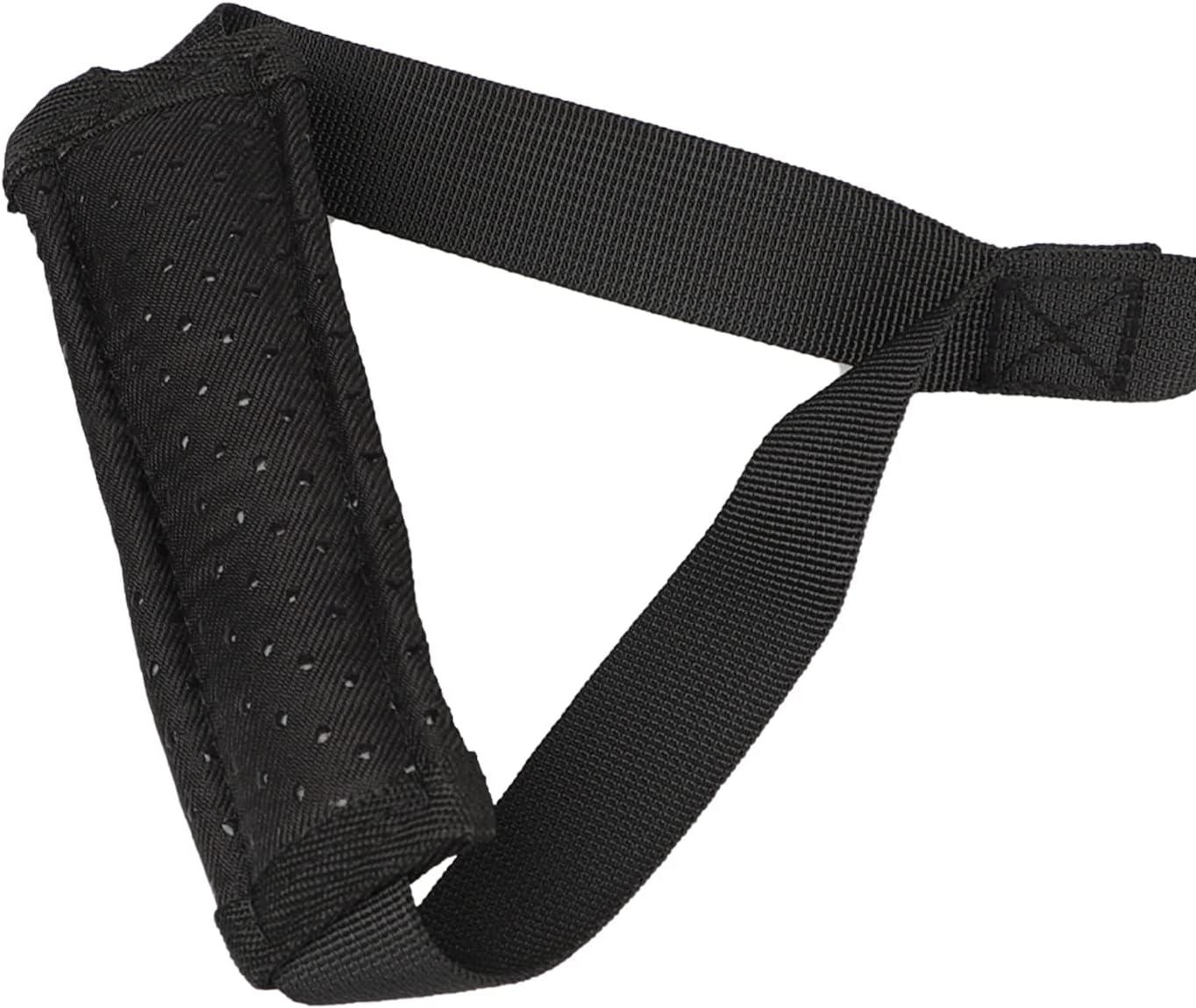 Multi-Loop Leg Lifter Strap with Handgrips and Non Slip Foot Pad ...