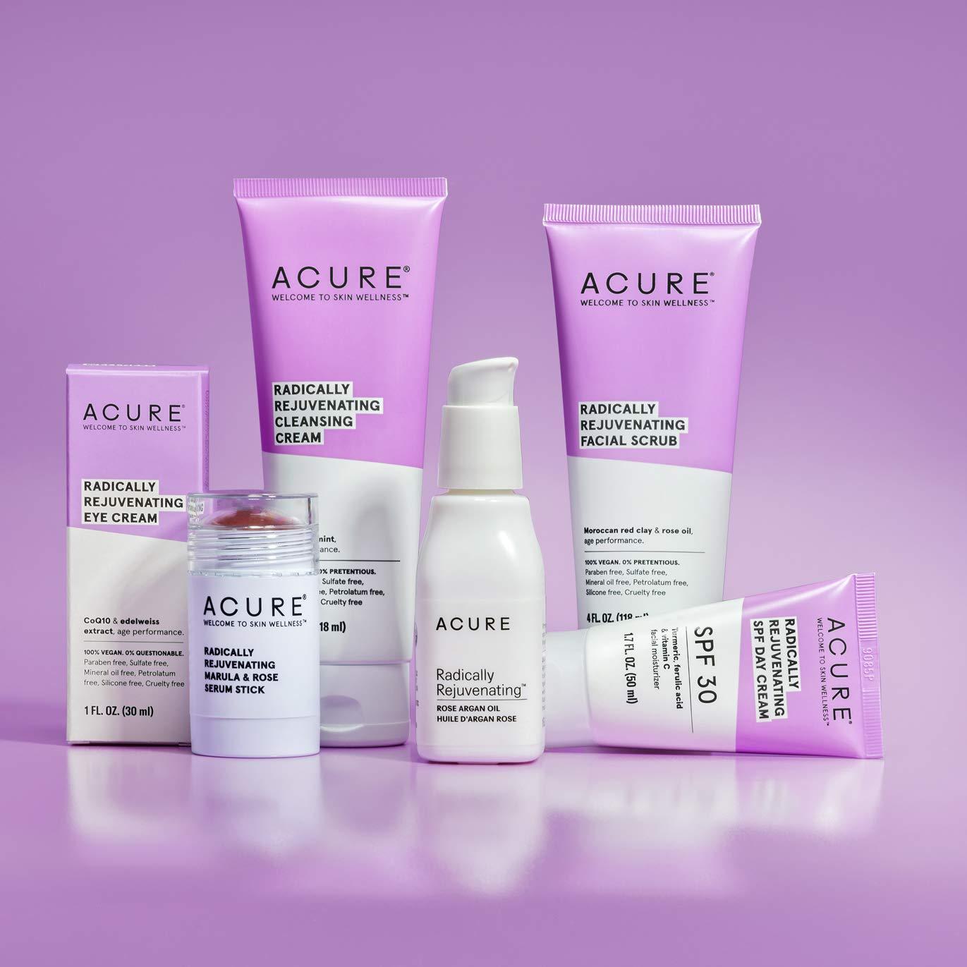 Acure Radically Rejuvenating Cleansing Cream 4 fl oz - Gentle Facial ...