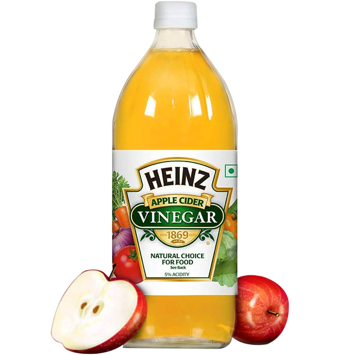 Heinz All Natural Apple Cider Vinegar 16 fl oz Bottle | 5% Acidity ...