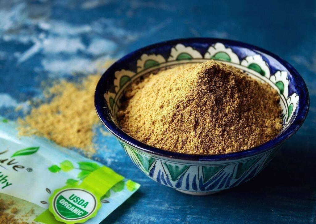 Organic Ginger Root Powder 2 Pounds - Non-GMO Kosher Bulk - Raw Ground ...