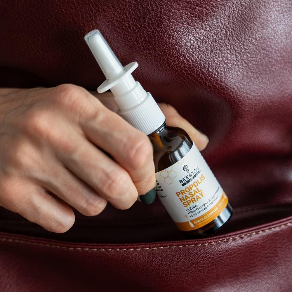 BEE and You Plus Natural Propolis Nasal Spray 1 Fl oz | Congestion ...