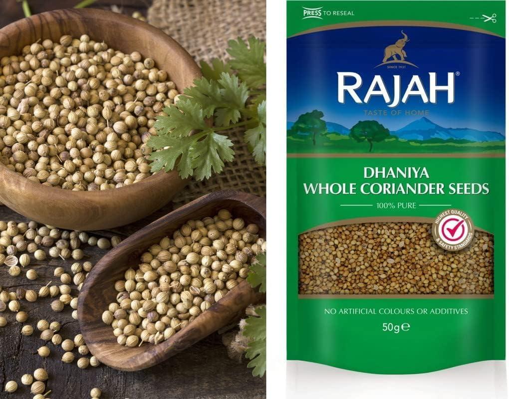 Rajah Dhaniya Ground Coriander 100g - Premium Quality Spice for ...