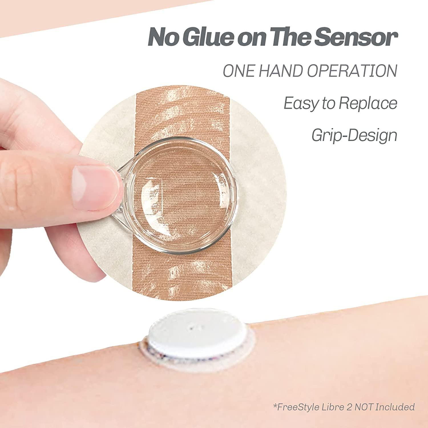 Freestyle Libre 2 Sensor Covers - 40 Pack Waterproof Adhesive Patches ...