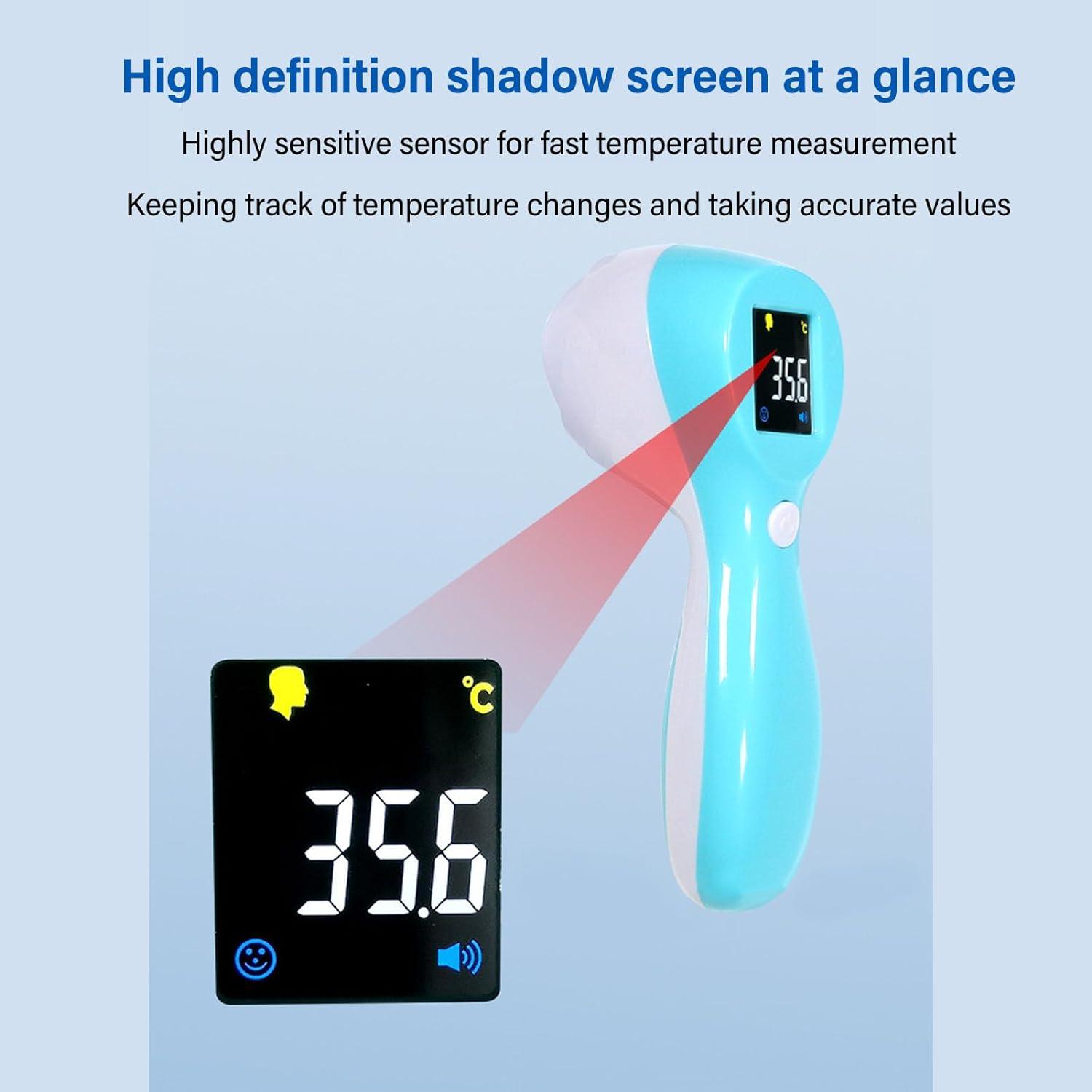 Fast Infrared Pet Thermometer Fast and Accurate Measurement Non Contact ...