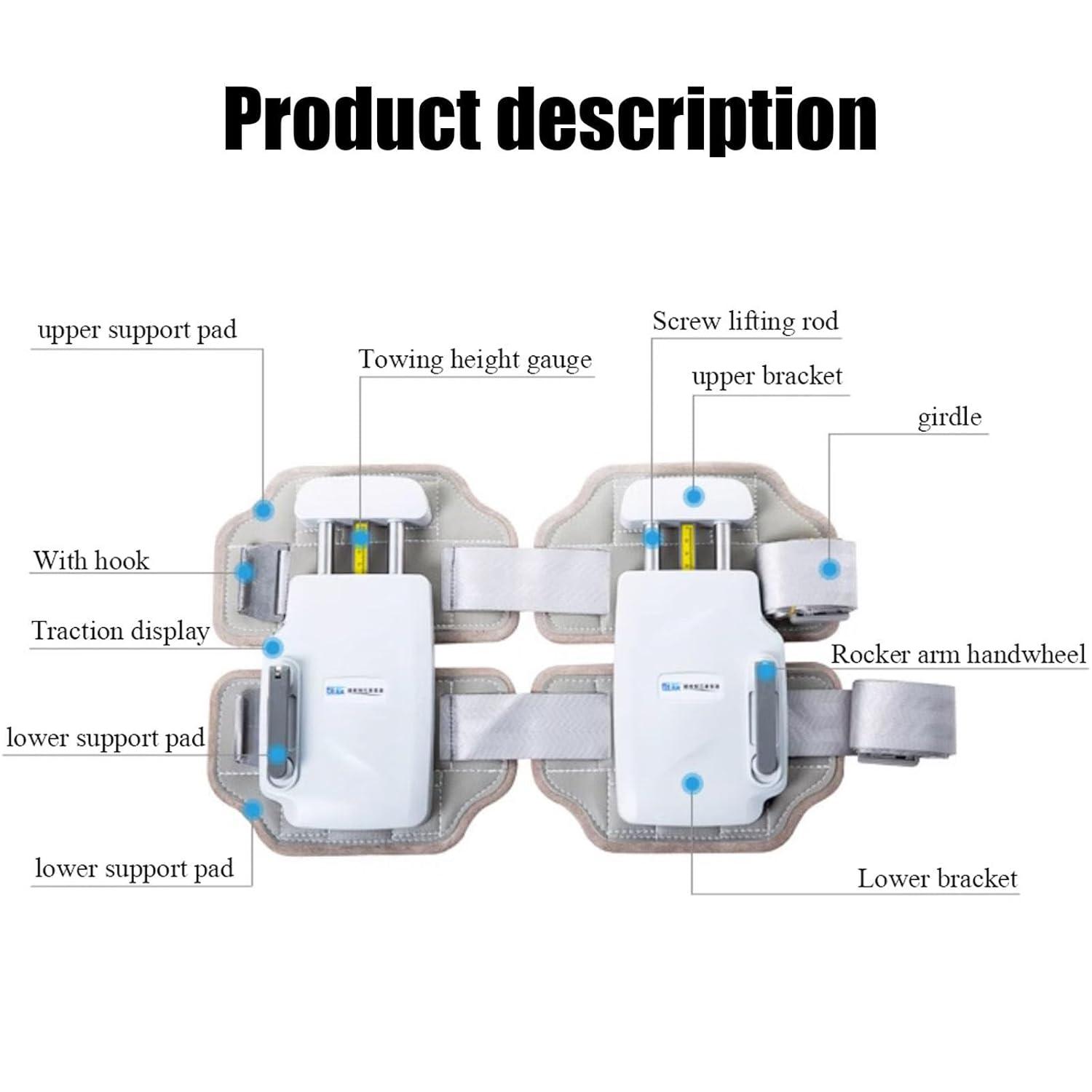 Buy Lumbar Traction Decompression Back Belt for Spinal Pain Relief ...