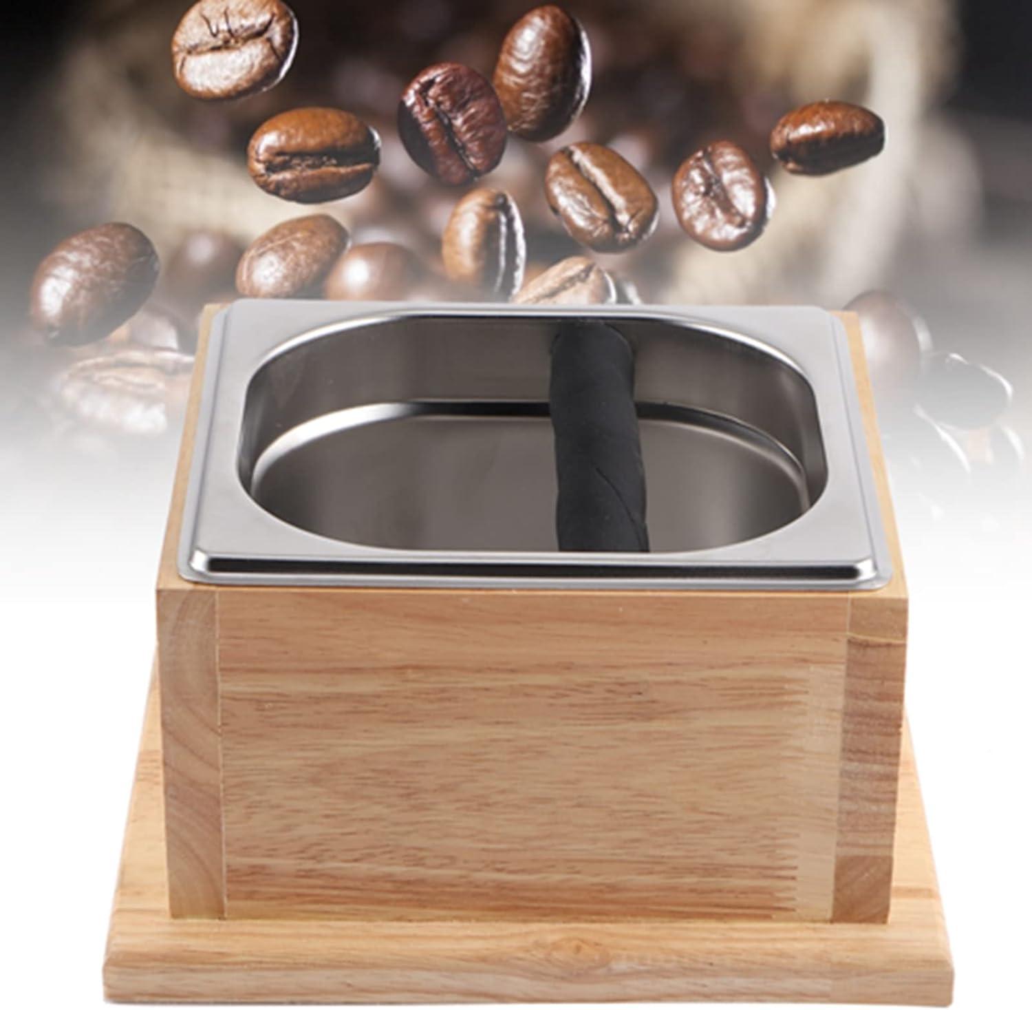 Natudeco Coffee Ground Container Multifunctional Stainless Steel Coffee ...