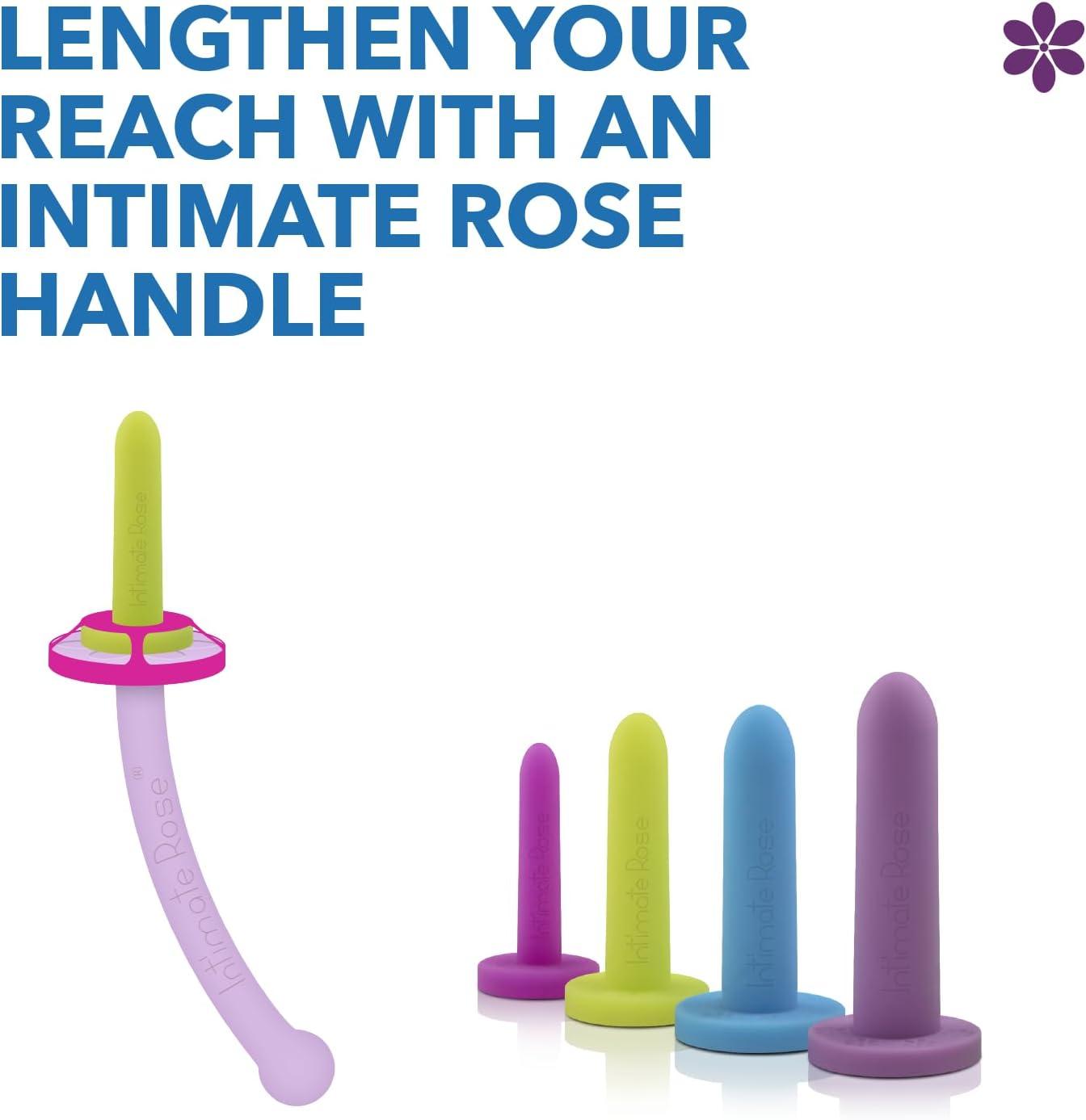Intimate Rose Small 4-Pack Silicone Dilators for Women & Men Sizes 1-4 ...