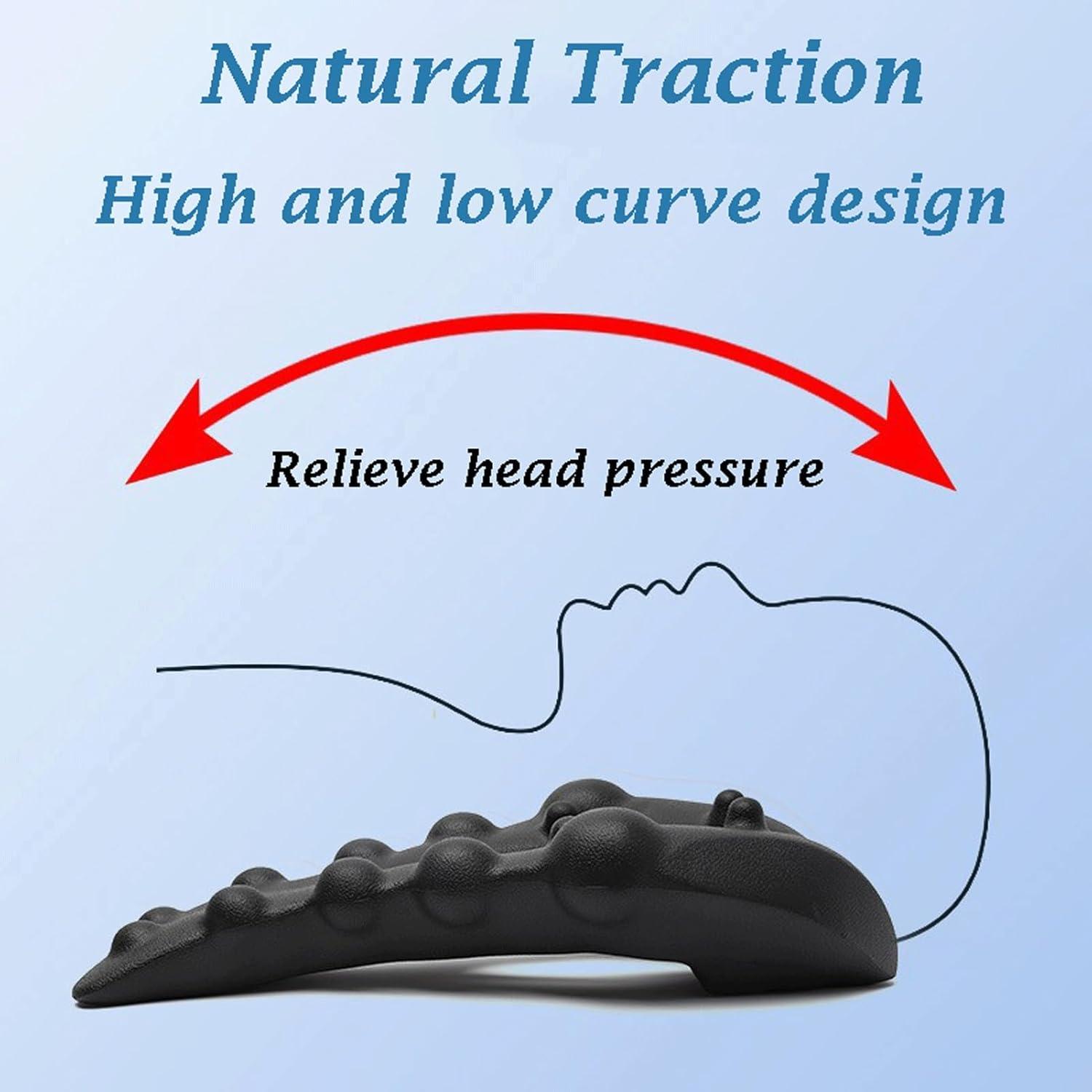 Awoyep Back Extensor & Neck Massager - Trapezius Stretcher & Massage ...