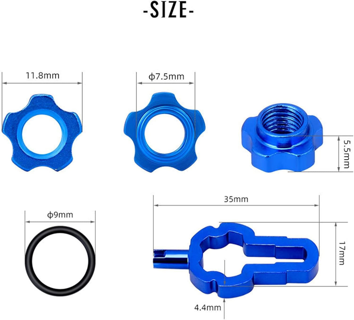 4-in-1 Bike Valve Key Set - Tone Valve Key for Presta & Valve ...