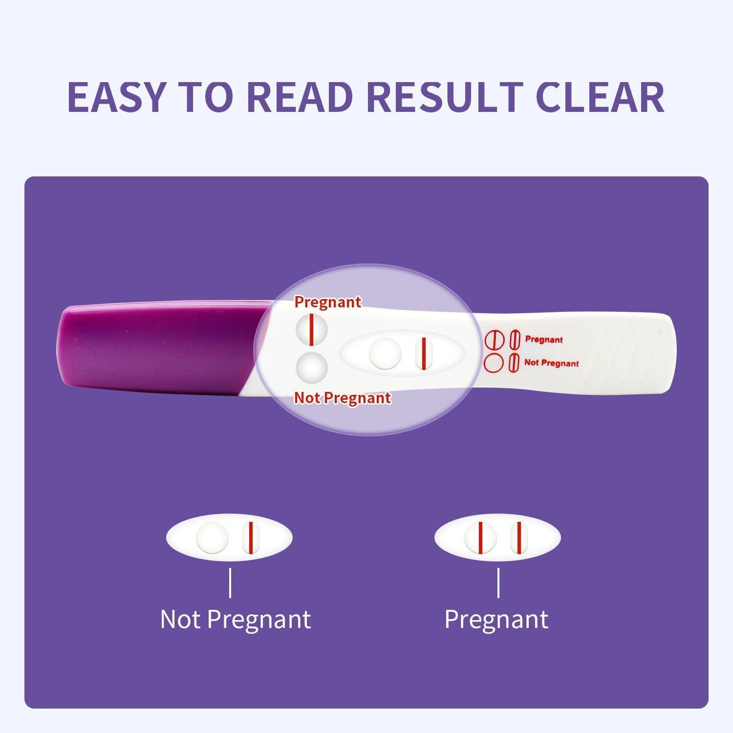 Zioxx One Step Pregnancy Test Early Result hCG Midstream Test Kits ...
