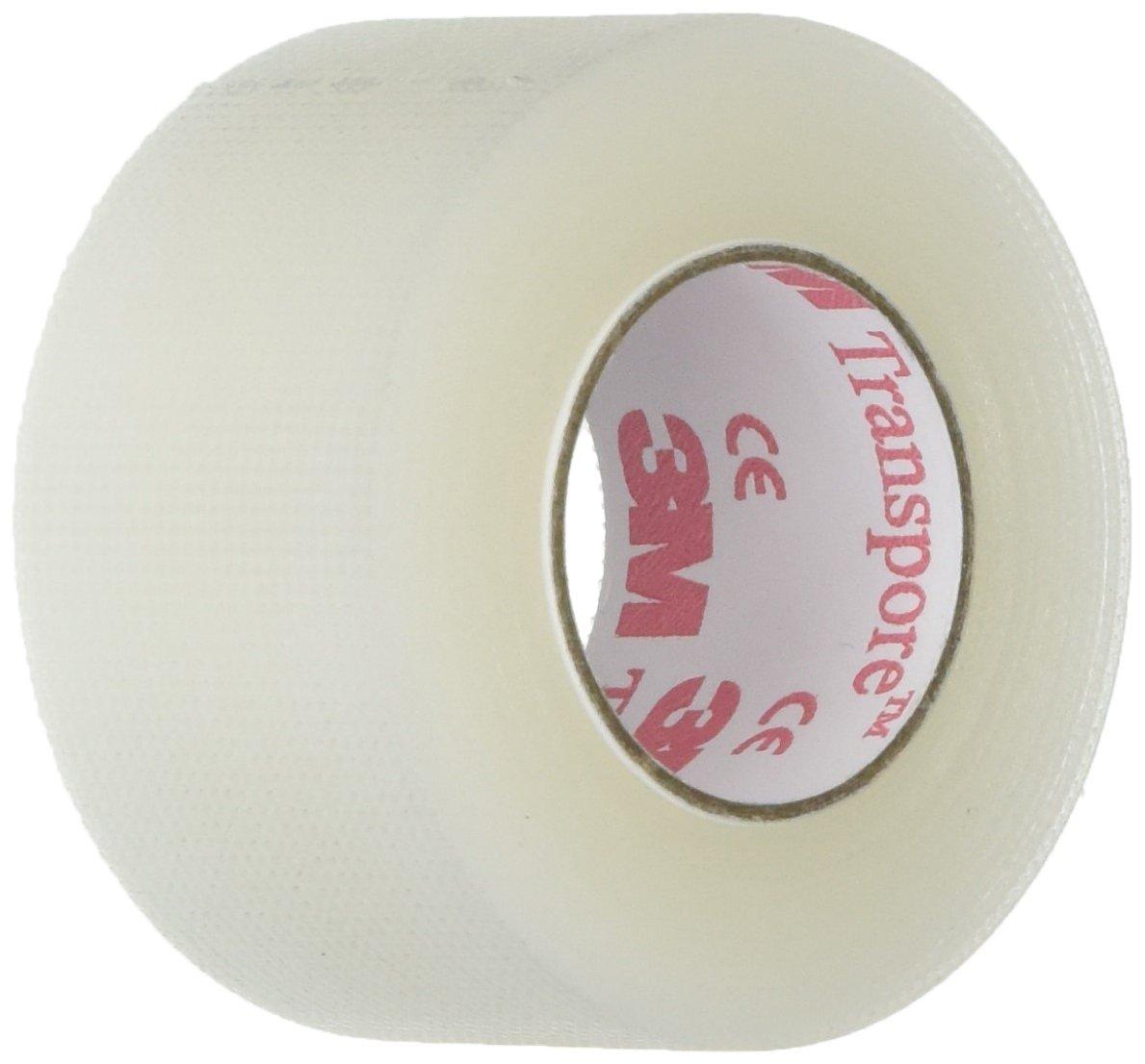 3M Transpore Clear Plastic Tape 1 x 10 Yards - High-Quality Transparent ...