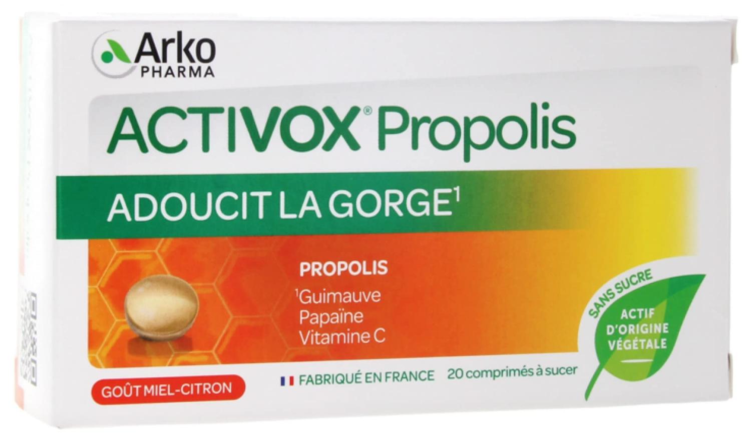 Arkopharma Activox Propolis Sucking Tablets 20 Tablets | Buy Now with ...