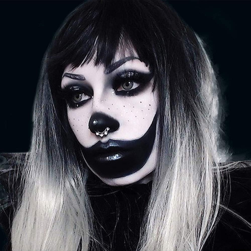 Mehron Greasepaint Foundation (1.25 oz) in Black - Long-lasting and ...