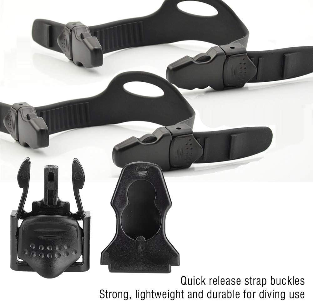 Adjustable Swimming Fin Strap Buckles Replacement - Spare Accessories ...