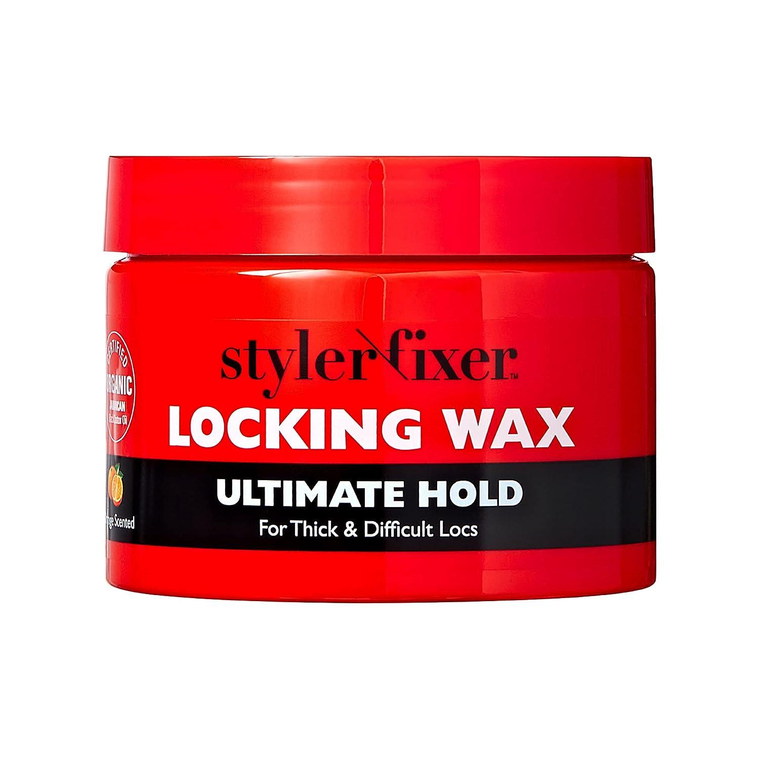 RED by Kiss Locking Wax Ultimate Hold Styler with Jamaican Black Castor ...