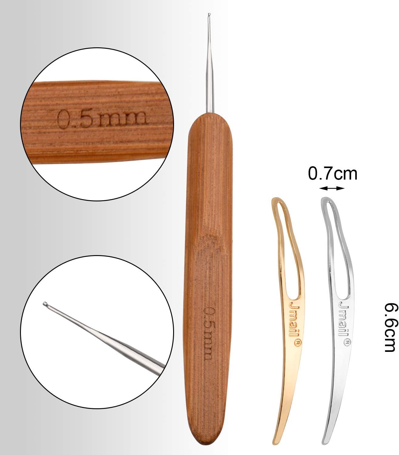 Dreadlocks Crochet Hook & Interlocking Tools Set for Easyloc Hair Tool ...