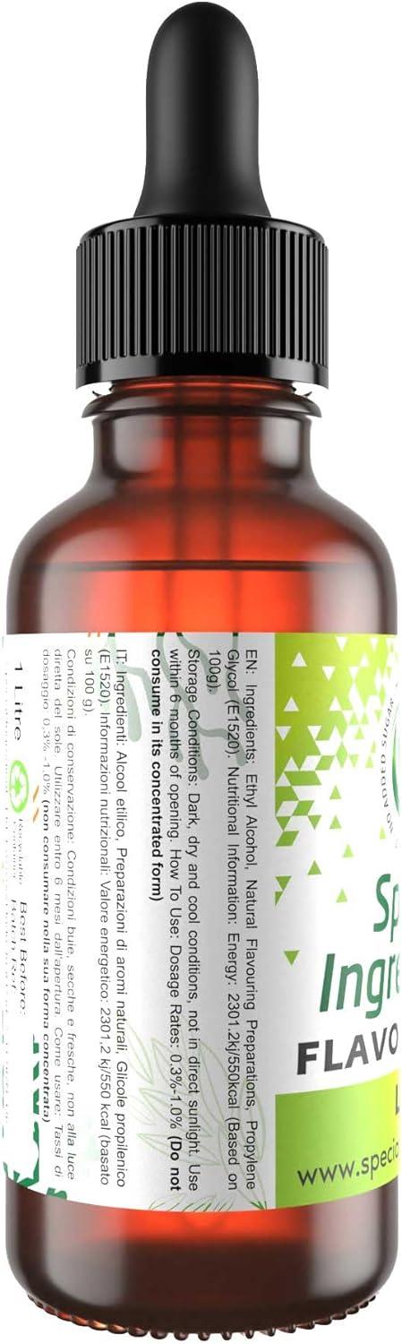 1 Litre Lime Flavour Drop - Highly Concentrated Versatile Food ...